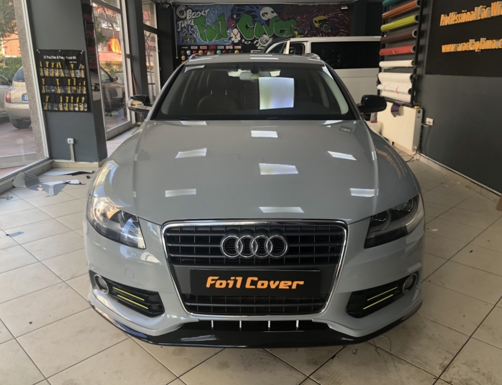 Audi A5 Metalik Nardo Grey Araç Kaplama – Foil Cover – Araç Kaplama ...